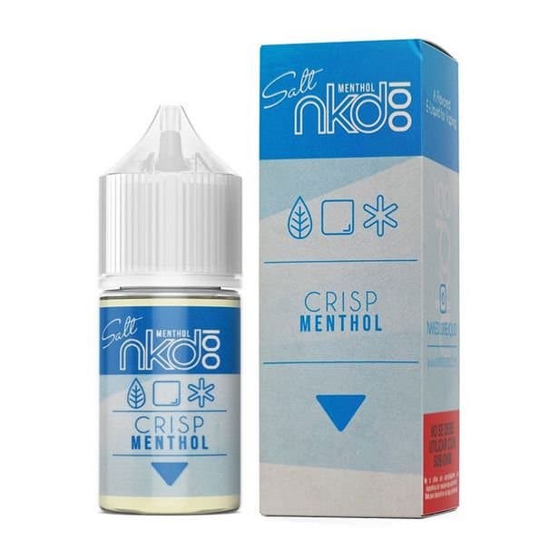 NAKED 100 SALT - CRISP MENTHOL - 30ml – Porto Vapor